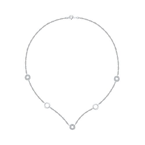 Click here for Womens Diamond Accent Natural White Diamond Sterli... prices