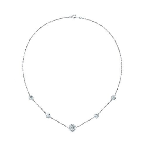 Click here for Womens 1 CT. T.W. Natural White Diamond Sterling S... prices