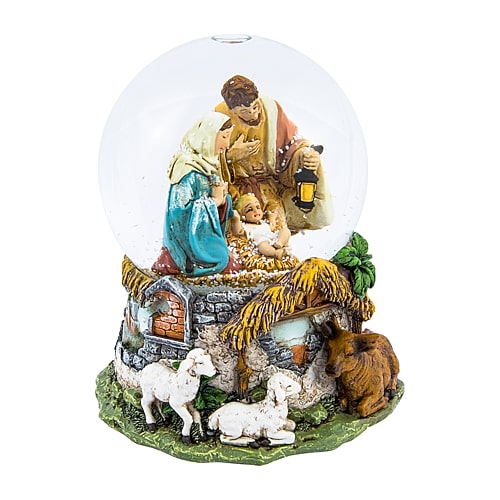 Click here for Kurt Adler Musical Holy Family Snow Globes  One Si... prices