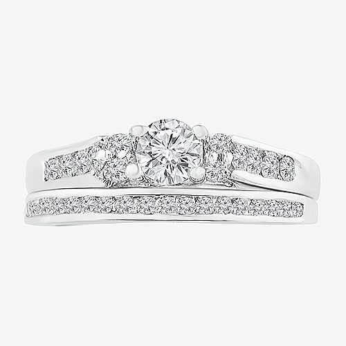 Click here for Womens 1/2 CT. T.W. Natural White Diamond 10K Gold... prices