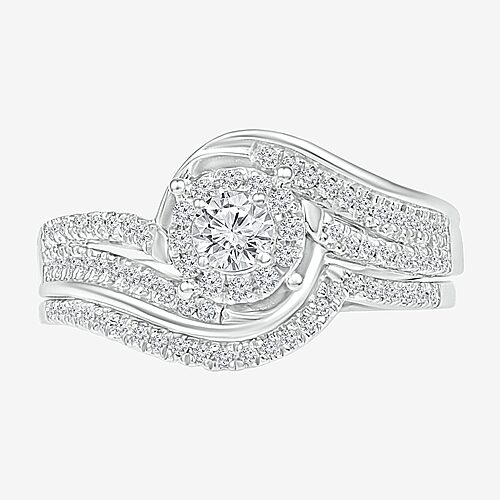 Click here for Womens 1/2 CT. T.W. Natural White Diamond Sterling... prices