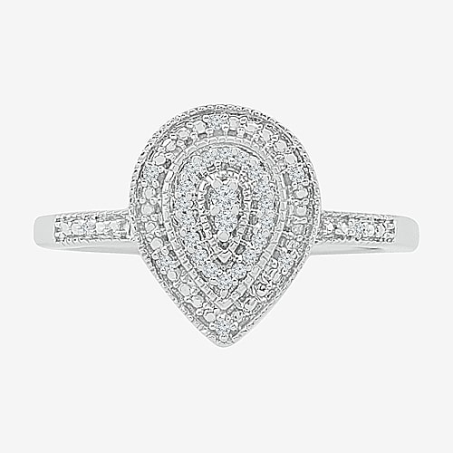 Click here for Womens Diamond Accent Natural White Diamond Sterli... prices