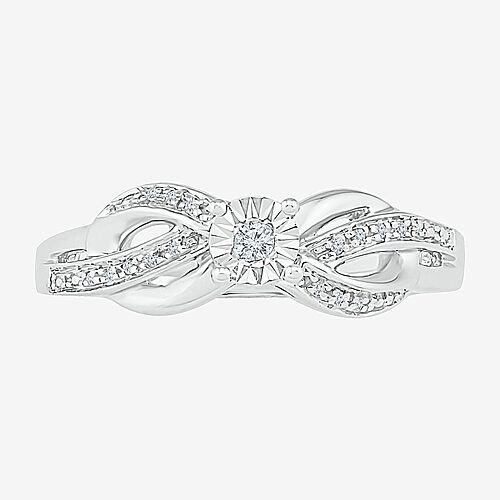 Click here for Promise My Love Womens Diamond Accent Natural Whit... prices