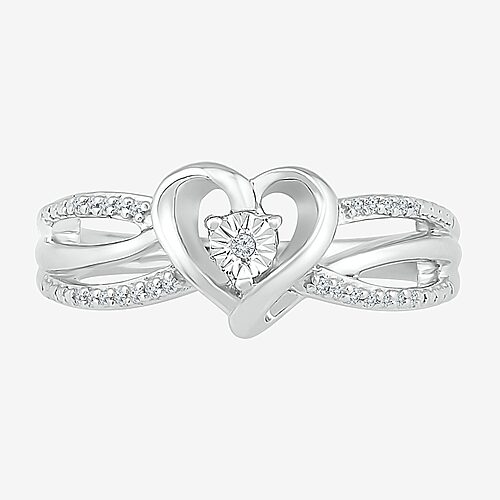 Click here for Promise My Love Womens Diamond Accent Natural Whit... prices