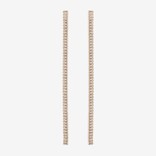 Click here for Bijoux Bar Gold Tone Linear Womens Glass Drop Earr... prices