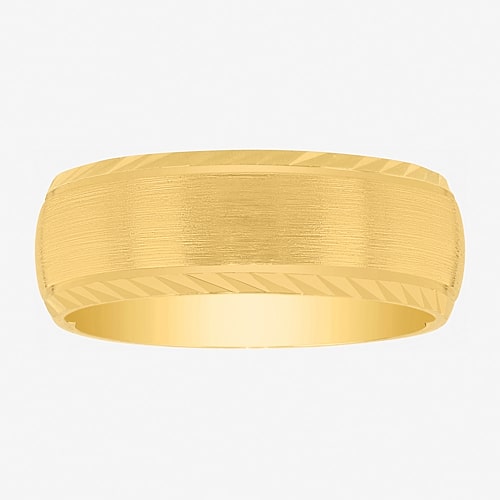 Click here for Mens 8MM 14K Gold Over Silver Wedding Band  12 prices