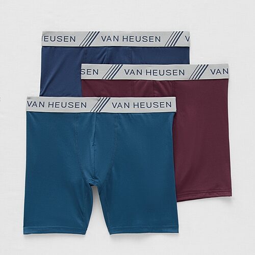 Click here for Van Heusen Super Soft Mens 3 Pack Boxer Briefs Vhm... prices