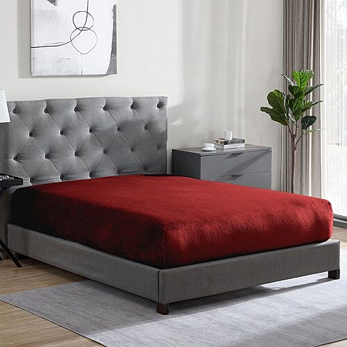 Click here for Swift Home Thick Cozy Soft Flannel-Plush Fur Fitte... prices