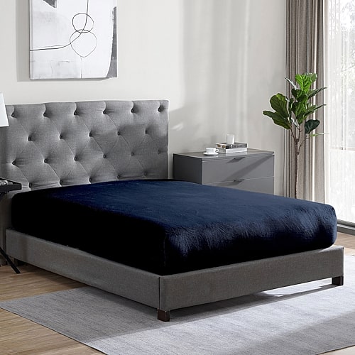 Click here for Swift Home Thick Cozy Soft Flannel-Plush Fur Fitte... prices