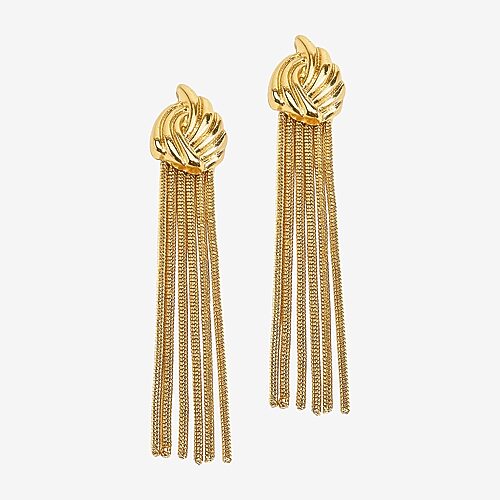 Click here for Bold Elements Gold Tone Womens Drop Earrings  One... prices