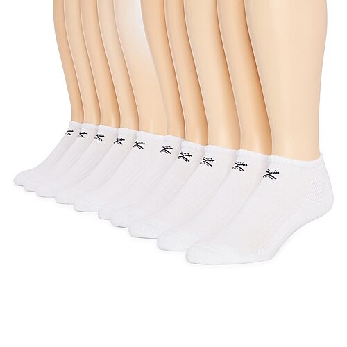 Click here for Xersion Quick-Dri Mens 10 Pair Low Cut Socks  10-1... prices