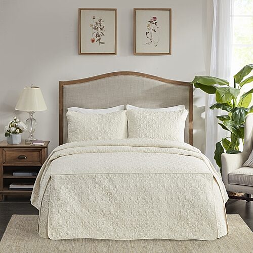 Click here for Madison Park Mansfield 3-pc. Bedspread Set  One Si... prices