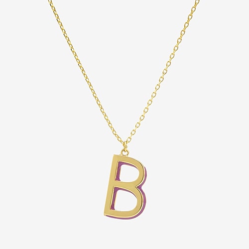 Click here for Sparkle Allure Initial Womens 14K Gold Over Brass... prices