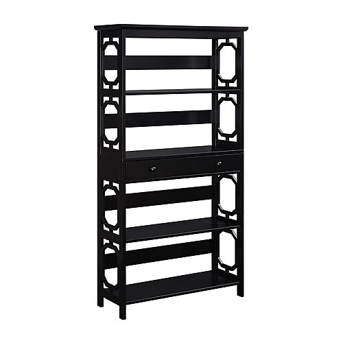 Click here for Convenience Concepts Omega 5-Shelf Bookcase  One S... prices