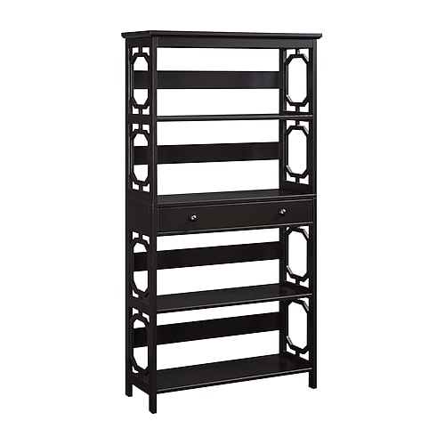 Click here for Convenience Concepts Omega 5-Shelf Bookcase  One S... prices