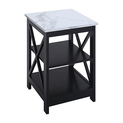 Click here for Convenience Concepts Oxford Faux Marble Top End Ta... prices