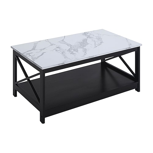Click here for Convenience Concepts Oxford Faux Marble Top Coffee... prices