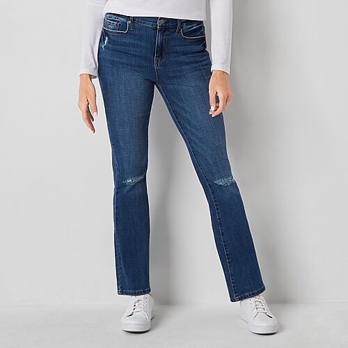 Click here for A.N.A Womens High Rise Flare Jean  4  Blue prices