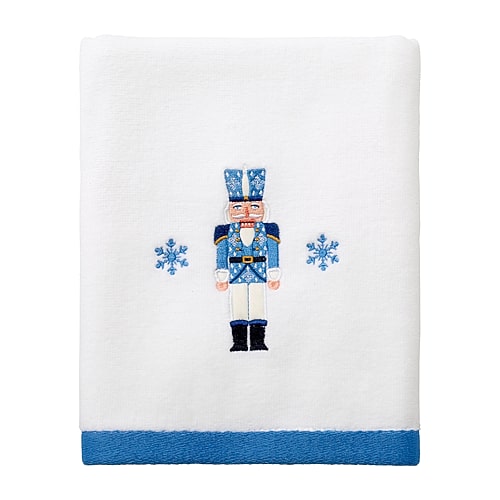 Click here for Avanti Nutcracker Trellis Hand Towel  One Size  Wh... prices