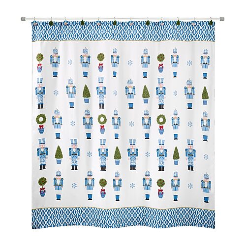 Click here for Avanti Nutcracker Trellis Shower Curtain prices