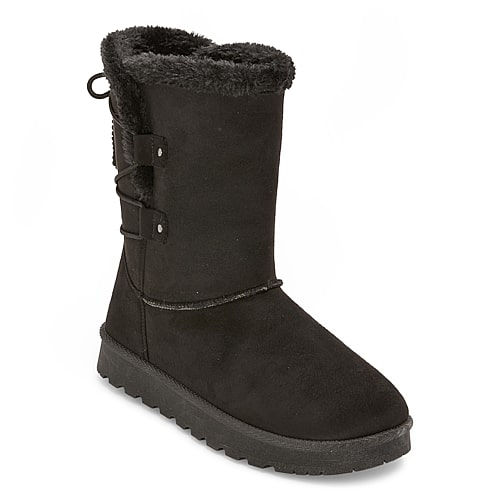 Click here for Pop Womens Melodius Flat Heel Winter Boots  11 Med... prices
