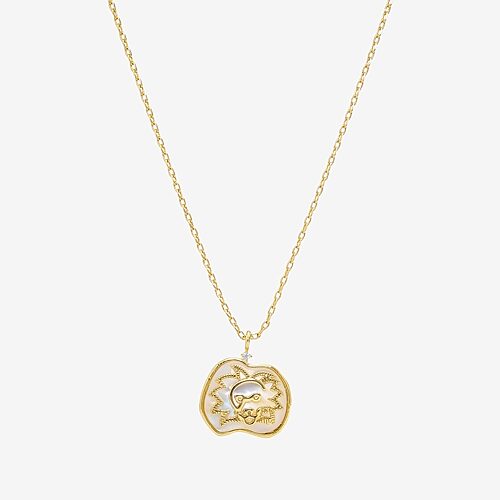 Click here for Sparkle Allure Zodiac Womens Cubic Zirconia 14K Go... prices