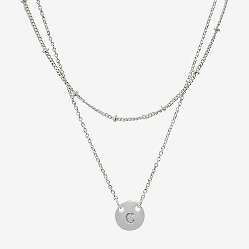 Click here for Sparkle Allure Womens Pure Silver Over Brass Neckl... prices