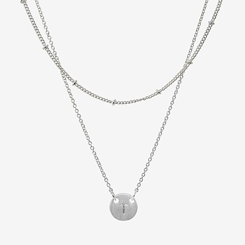 Click here for Sparkle Allure Womens Pure Silver Over Brass Neckl... prices