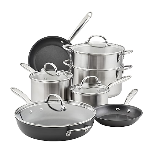Click here for Rachael Ray Professional Stainless Steel 11-pc. Co... prices