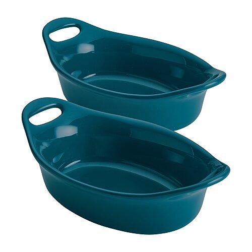 Click here for Rachael Ray Ceramic Oval 2-pc. Au Gratin Dish  One... prices