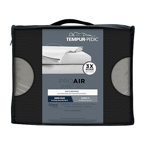 Click here for Tempur-Pedic Performance Air Sheet Set- Silver Sco... prices