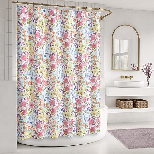 Click here for J. Queen Bold Jules Floral Shower Curtain prices