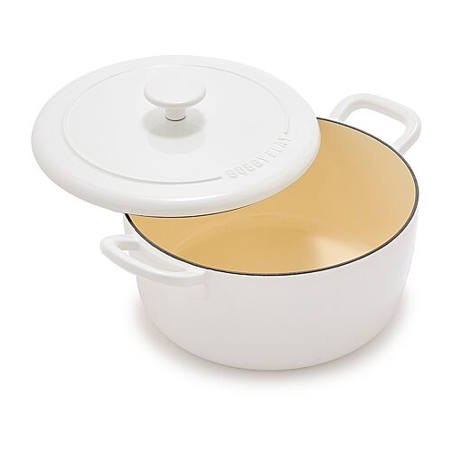 Click here for Bobby Flay Cast Iron 5.5 Dutch Oven  One Size  Whi... prices