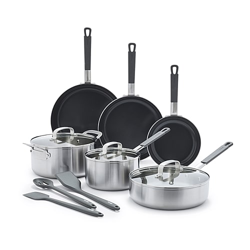Click here for GreenPan X Bobby Flay Stainless Steel Uncoated Non... prices