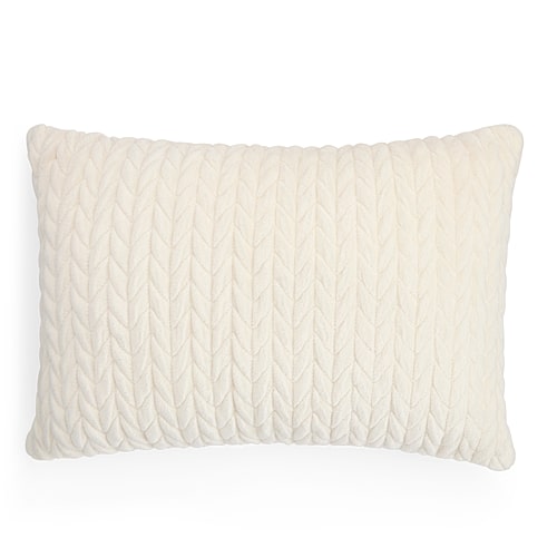 Click here for Fieldcrest Faux Mink 14x20 Lumbar Pillow  One Size... prices