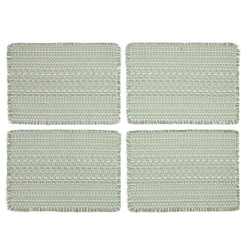 Click here for Homewear Haisley 4-pc. Placemat with Fringe  One S... prices