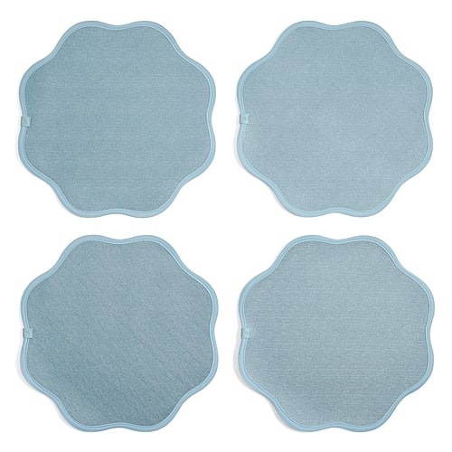 Click here for Homewear Sanibel Scallop Edge 4-pc. Placemat  One... prices