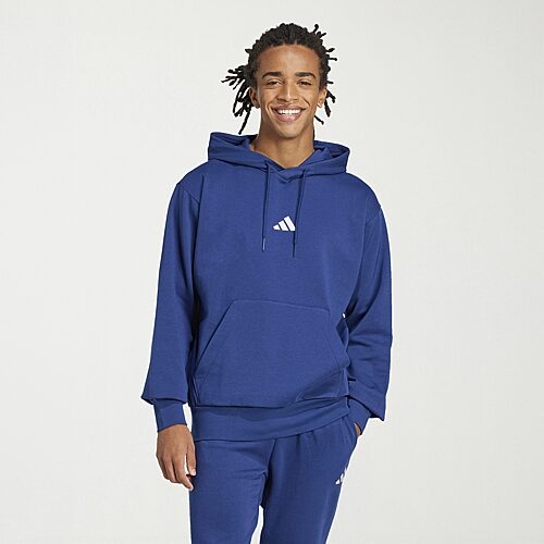 Click here for adidas Mens Essentials FeelCozy Fleece Hoodie - Da... prices