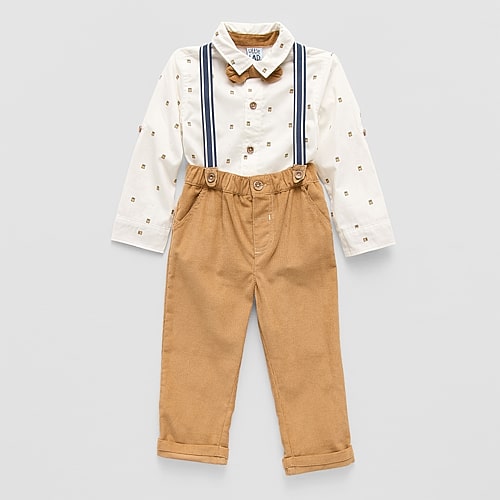 Click here for Little Lad Baby Boys 3-pc. Pant Set  18 Months  Br... prices