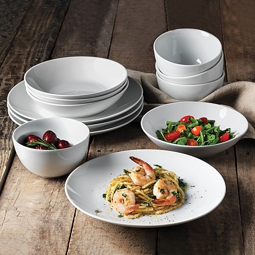 Click here for Denmark 12-pc. Ceramic Dinnerware Set  One Size  W... prices