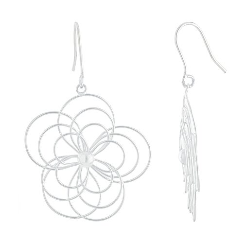 Click here for Silver Reflections Womens Pure Silver Over Brass F... prices