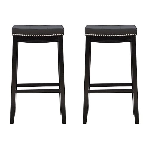 Click here for Linon Covewood 2-pc. Bar Stool  One Size  Black prices