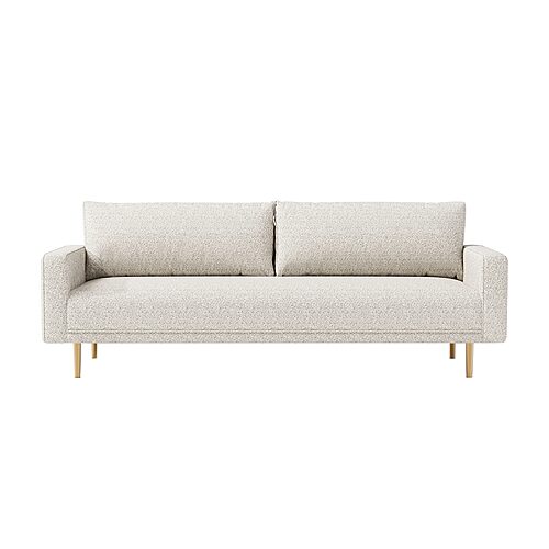 Click here for Aurelia 82.5 Boucle Fabric Sofa - Off-White prices