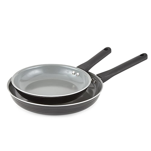 Click here for Cooks Wave Ceramic 2-pc. Non-Stick Frying Pan  One... prices