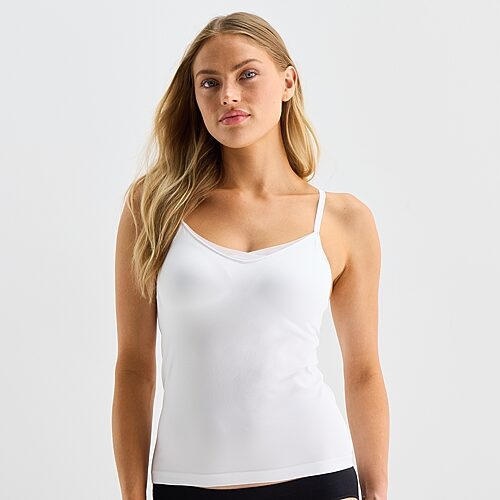 Click here for Ambrielle Seamless Shapewear Camisole  X-large  Wh... prices