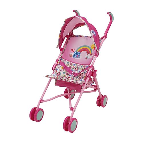 Click here for Baby Alive Doll Stroller Baby Play  One Size  Pink prices