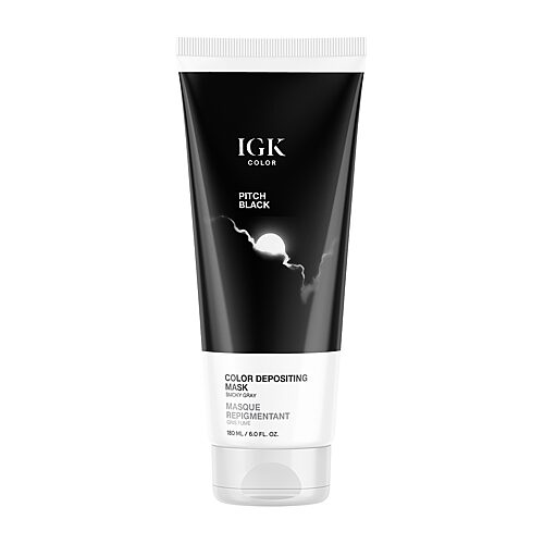 Click here for Igk Hair Color Depositing Mask - Pitch Black prices