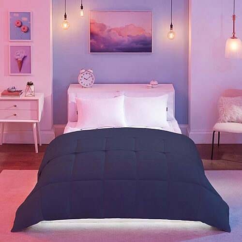 So Fluffy! Basics Down Alternative Midweight Down Alternative Comforter  One Size  Blue