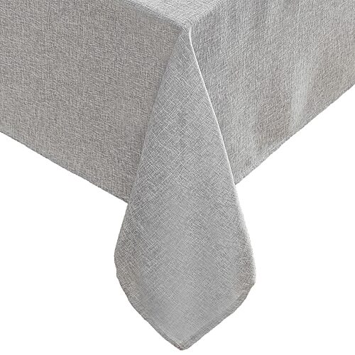 Click here for Laura Ashley Harper Tablecloth  One Size  Gray prices