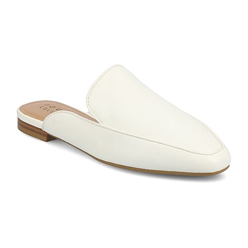 Click here for Journee Collection Akza Womens Square Mules  8 Wid... prices